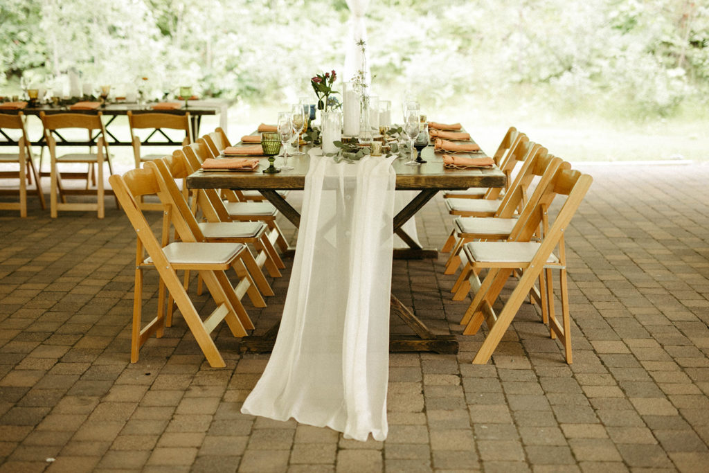bigdaycelebrations.com - An Outdoor Ceremony with a Rustic Tent Wedding ...